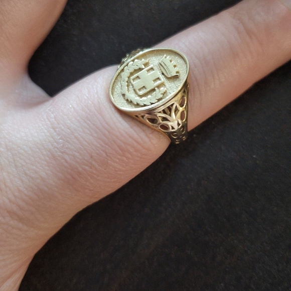 kay jewelry | Jewelry | Gold Filigree Signet Ring | Poshmark